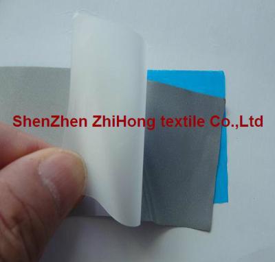 Китай Hi-vis PET glass bead heat transfer reflective material film продается