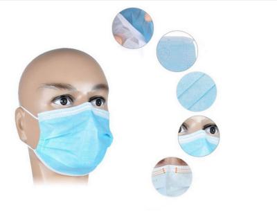 Китай Ready to Ship In Stock Fast Dispatch 3 ply earloop face mask High quality 3ply Disposable Facemask with earloop продается