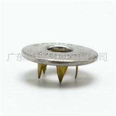 China Special Shape Prong Snap Button with LOGO for Garments for sale