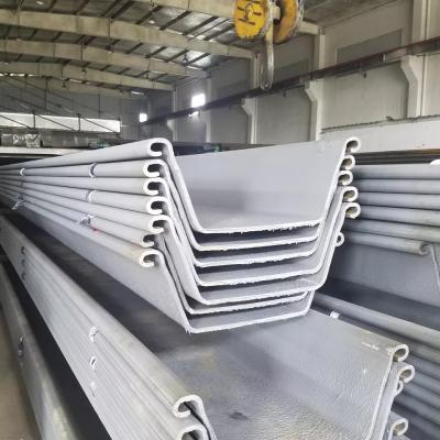 Cina Tipo laminato a caldo Q235/Q235B/Q345 della palancola U di Larssen in vendita
