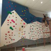 China 15cm Indoor Climbing Wall With Various Shapes And Optional Lighting for sale