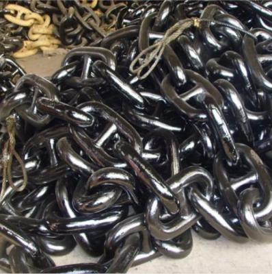 China China largest U2 U3 grade stud link marine anchor chain wholesaler with LR NK BV certificate for sale