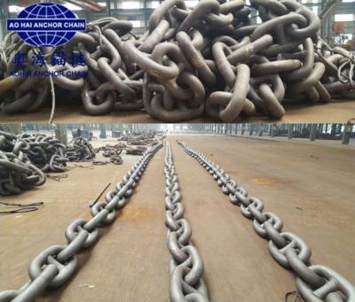 China jiangsu aohai anchor chain China best grade U2 U3 anchor chain supplier with factory price for sale