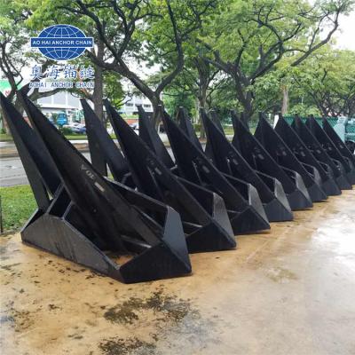 China Steel Fabricated High Holding Power Flipper Delta Anchor for sale