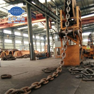 China China largest and best qingdao aohai marine ship anchor chain factory with NK BV KR certificate for sale