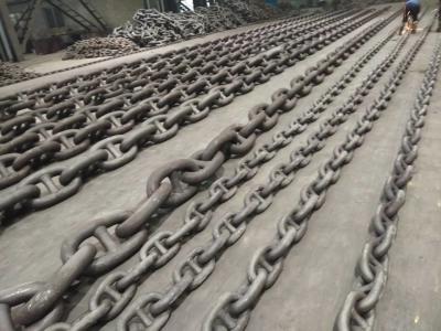 China aohai 76mm 78mm  87mm anchor chain in stocks with ABS CCS KR certificate for sale