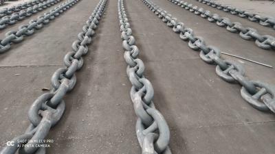 China Qingdao Aohai Shipping Equipment aohai 81mm marine ship anchor chain for sale