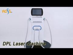 E Light DPL Laser Machine 4000W 2 Handles Vertical For Commercial