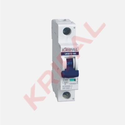 Cina Monofase Mini Circuit Breaker High Breaking 6KA 16A 500V in vendita