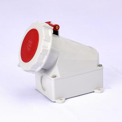 Cina Incavo di potere industriale impermeabile all'aperto di IP67 5p 32A in vendita