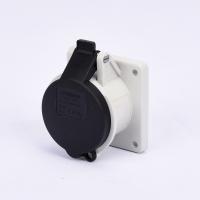 China 4P 16A IP44 500V Industrial Panel Mounted Socket for sale