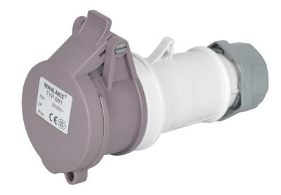 Китай Прочный стандарт IEC соединителя низшего напряжения IP44 2P 24V 32A промышленный продается