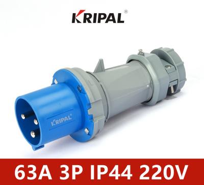 Китай стандарт IEC штепсельной вилки ПК поляка 220V 63A IP44 3 водоустойчивый промышленный продается