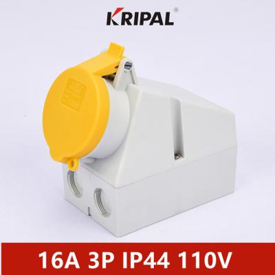 Cina Di superficie industriale impermeabile dell'incavo di potere di IEC di IP44 16A 32A montato in vendita
