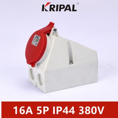 Cina Di superficie industriale impermeabile dell'incavo di potere di IEC di IP44 16A 32A montato in vendita