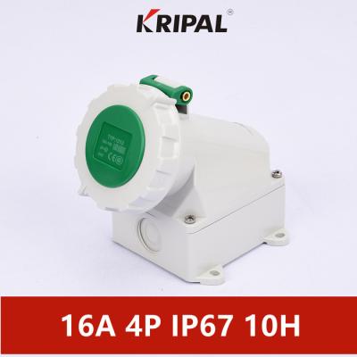 Cina Presa di corrente industriale del montaggio di superficie di IEC di IP67 16A 32A 3 Palo in vendita