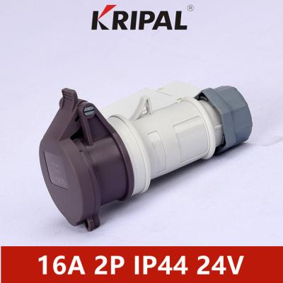 中国 IP44 IECの産業プラグのソケットの低電圧防水24V 48V 2P 3P 販売のため