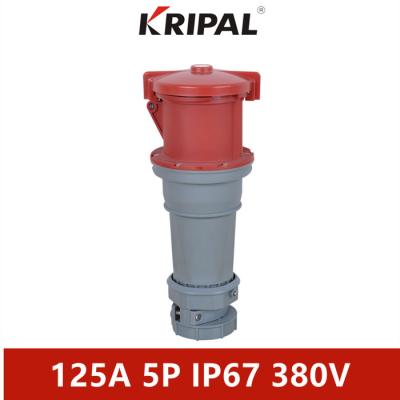 Cina 3 connettore industriale impermeabile 125A 380V IP67 di IEC di fase 5P in vendita