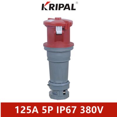Cina 3 connettore industriale impermeabile 125A 380V IP67 di IEC di fase 5P in vendita