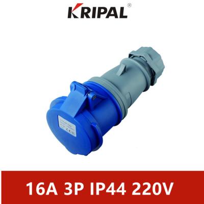 Cina 16 norma impermeabile di IEC del connettore di monofase di amp 110V IP44 in vendita