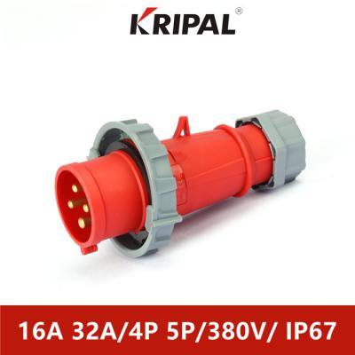 Китай Гнездо штепсельной вилки инвертора участка IEC Pin 5Pin IP67 220V 380V 4 прочное продается
