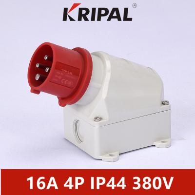 中国 防水産業三相16A 32A IP44 IECのパネルの台紙のソケット 販売のため