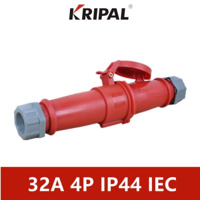 Cina IP44 spine industriali di IEC di 32 amp e connettori 3P 4P 5P impermeabili in vendita
