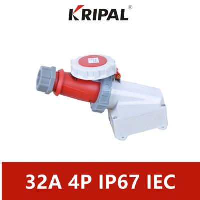Cina IEC industriale impermeabile 32A standard 4P di combinazione dell'accoppiatore IP67 in vendita