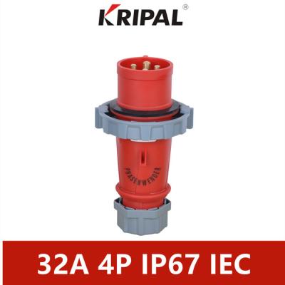 Cina IEC industriale impermeabile 32A standard 4P di combinazione dell'accoppiatore IP67 in vendita