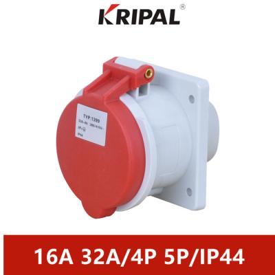 Cina Incavi e spine elettrici industriali trifasi IP44 16A 32A in vendita