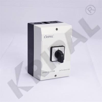 Cina Fase rotatoria del commutatore di camma del cambiamento di KRIPAL UKT IP65 230-440V 3 in vendita