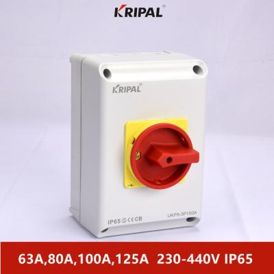 China van de de Isolatorschakelaar van 80A 4P IP65 de Elektrische Componenten van de de Omschakelingscontrole Te koop