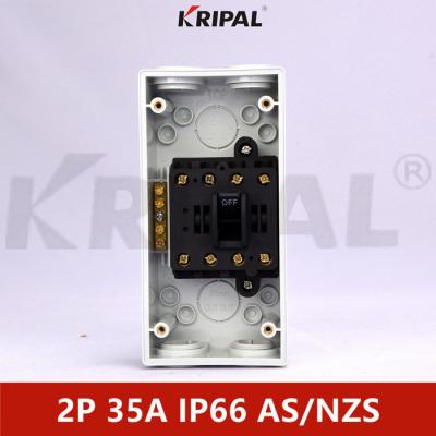China van de de Industrie Enige Fase van 35A IP66 van de de Isolatorschakelaar Openlucht Waterdicht Te koop