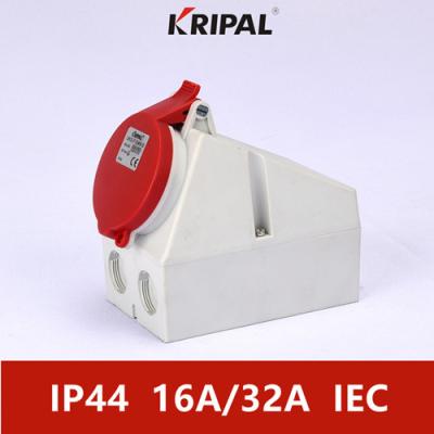 Cina 220V norma industriale di IEC del recipiente di monofase 16Amp IP44 in vendita