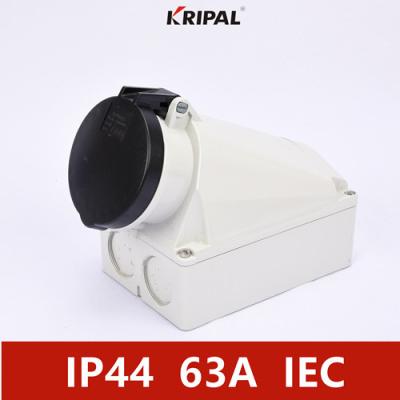 Cina Norma fissata al muro industriale di IEC dell'incavo di potere di IP44 4P 63Amp in vendita