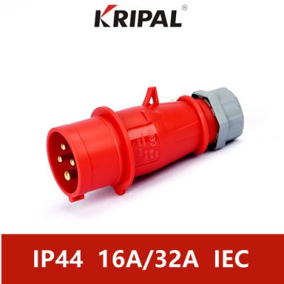 Cina Spina industriale IP44 380V 16A 32A della manica standard di IEC impermeabile in vendita