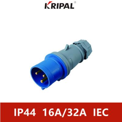 China KRIPAL CE Certificated IP44 16A 220V Industrial Plugs And Sockets for sale