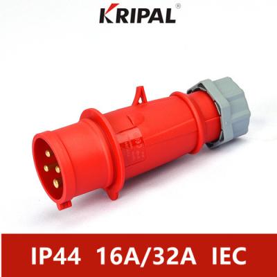Китай Стандарт IEC штепсельных вилок IP44 16A 220V трехфазный водоустойчивый промышленный продается