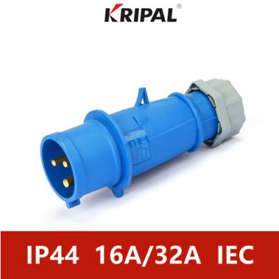 Cina L'industriale impermeabile trifase di IP44 16A 220V tappa la norma di IEC in vendita
