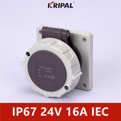 Cina norma di IEC dell'incavo montata pannello di bassa tensione di 48V 32A IP67 3P in vendita