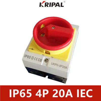 Cina norma di IEC del sezionatore UKP del carico elettrico di 3P 10A 230-440V IP65 in vendita