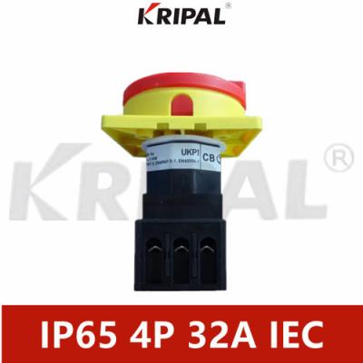 中国 20A 4P IP65回転式ランプ スイッチ防水主要なスイッチIECの標準 販売のため