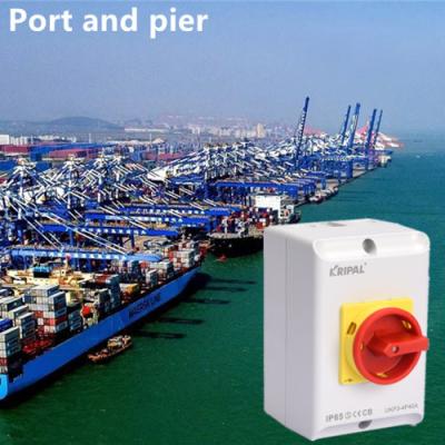 China Padrão impermeável rotativo elétrico do IEC de Polo 40A dos interruptores 4 de KRIPAL IP65 à venda