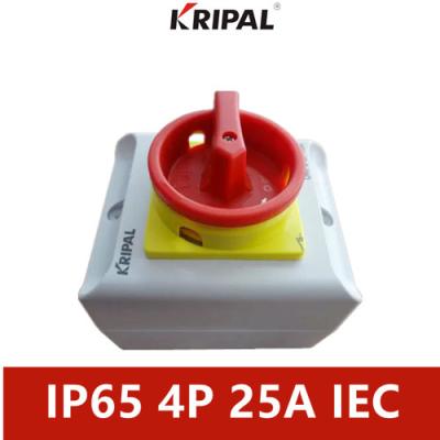 Cina Norma di IEC del commutatore IP65 3P 25A 440V di manutenzione del sezionatore di UKP in vendita