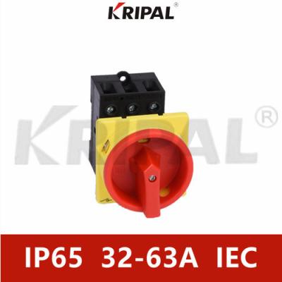 中国 32A 3ポーランド人230-440V IP65の防水アイソレーター スイッチIECの標準 販売のため