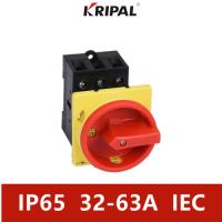 China 32Amp Three Phase IP65 Waterproof Isolator Switch Maintenance Switch for sale
