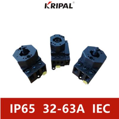 Cina commutatore impermeabile trifase di manutenzione del commutatore dell'isolatore 32Amp IP65 in vendita