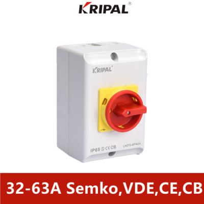 China 3 van de de Isolatorschakelaar 230-440V 32Amp van Pool IP65 de Roterende Norm van CEI Te koop