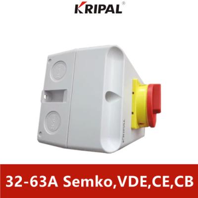 Cina 3 norma rotatoria di IEC del commutatore 230-440V 32Amp dell'isolatore di Palo IP65 in vendita