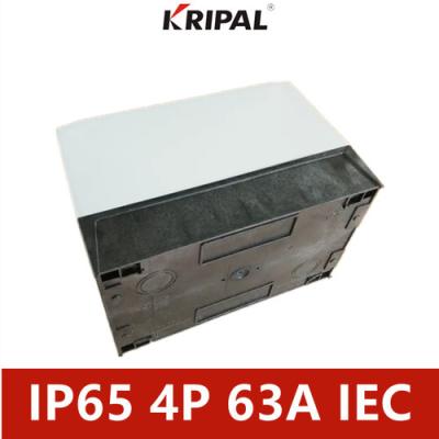 Cina Quattro commutatore di camma elettrico del cambiamento di Palo IP65 100A 230-440V in vendita